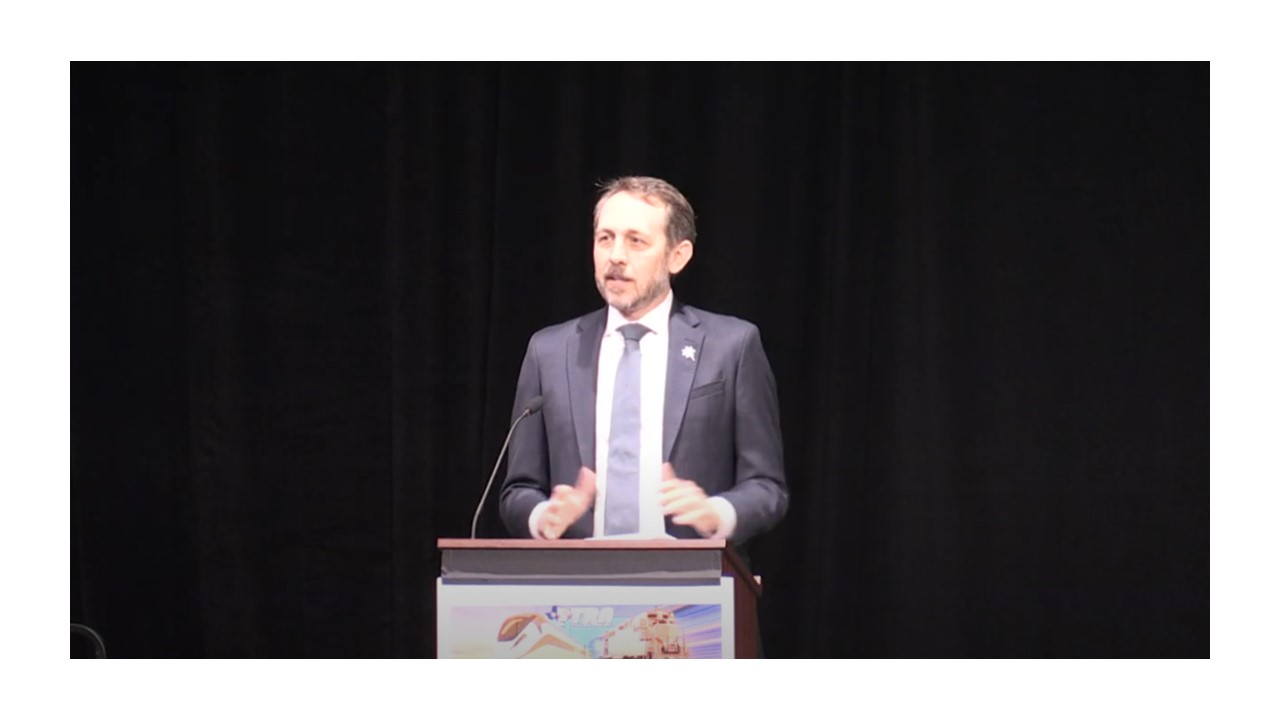 Travis County Judge Andy Brown at Southwestern Rail Conference ...