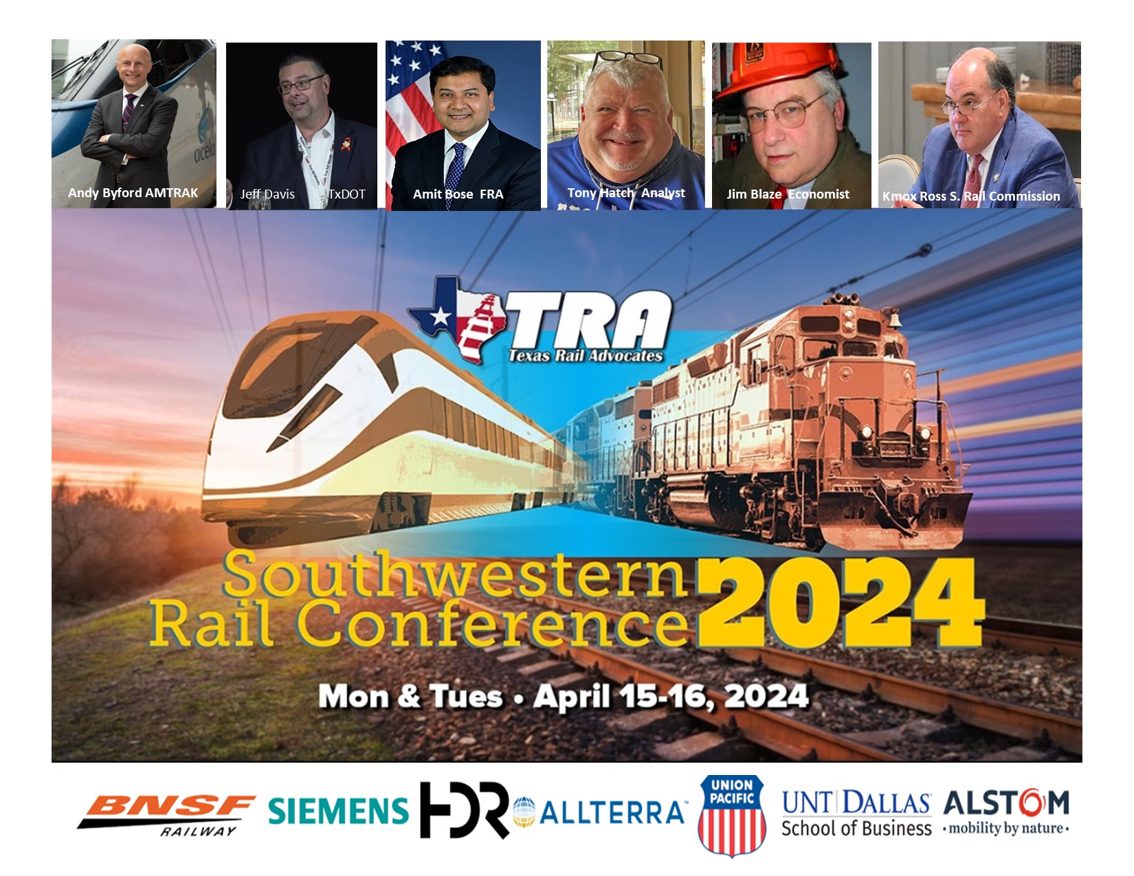 Early Bird registration ends March 30 for Southwestern Rail Conference ...