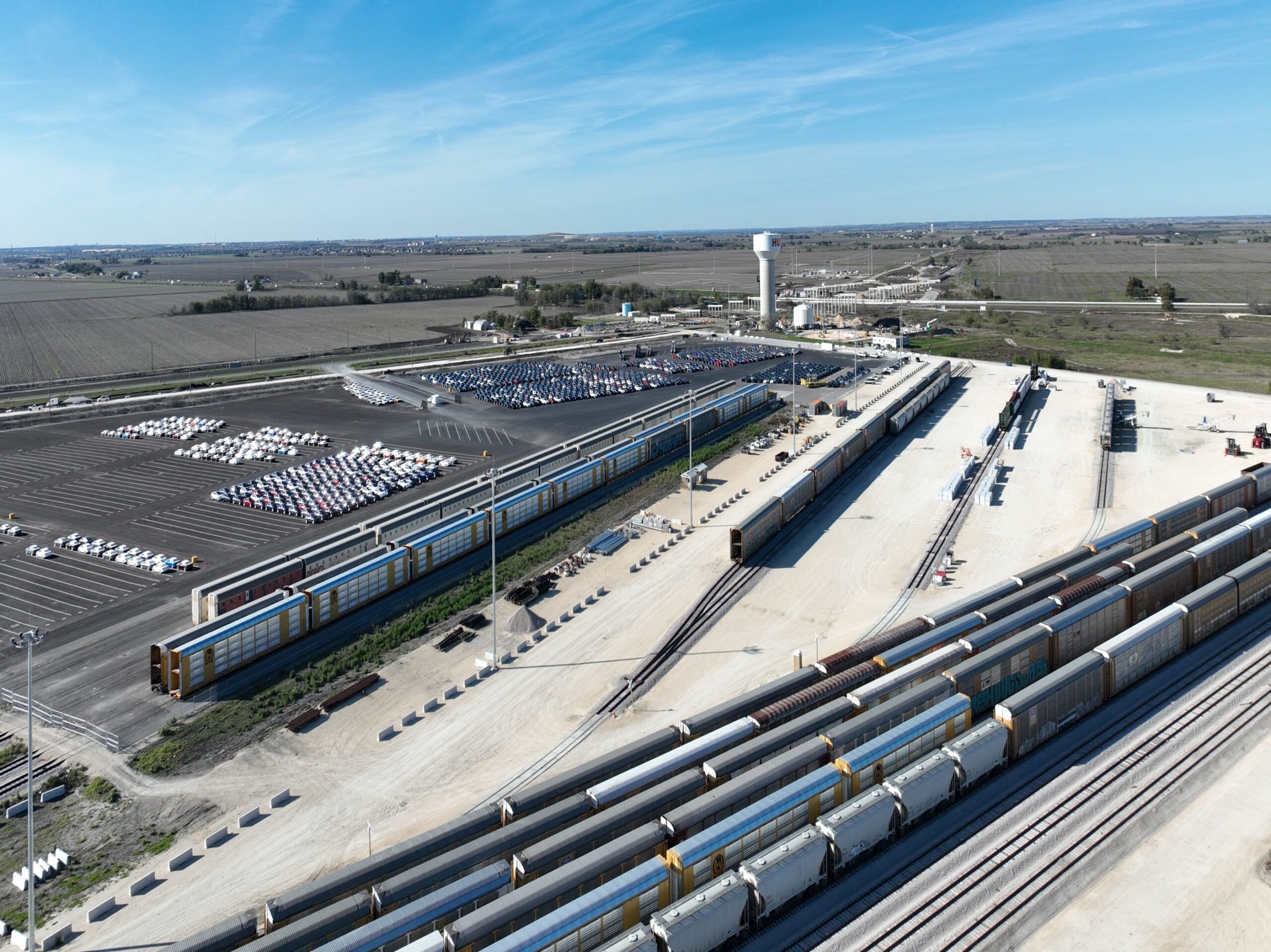 Tesla expands presence at what is becoming Taylor Texas' mega rail park ...