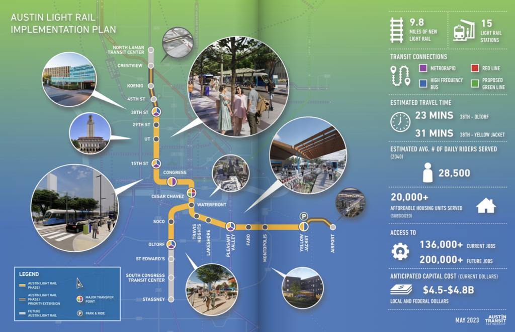 Austin transit and city leaders agree on plan for scaled-back light ...