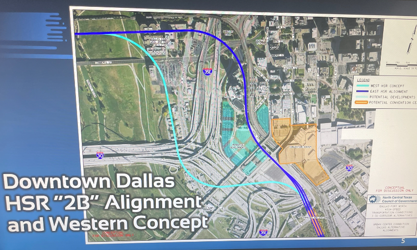 Dallas-Fort Worth high-speed rail plan that bypasses downtown Dallas ...