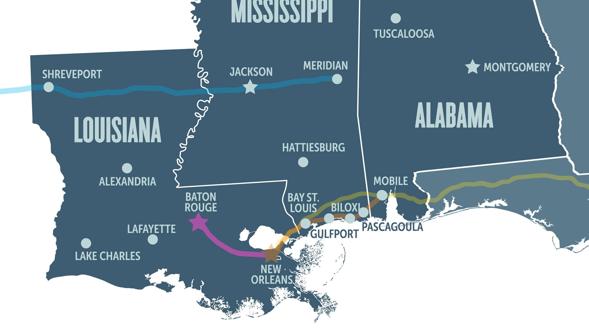 Louisiana Gov, DOT and Amtrak sign agreement to run passenger train ...