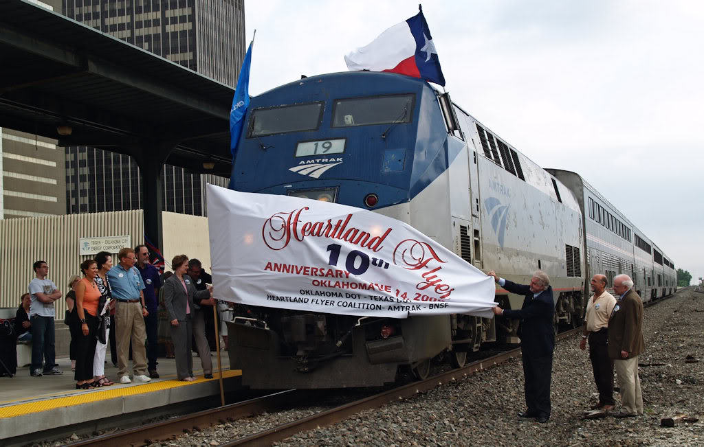 Come out and celebrate 20 years of the Heartland Flyer on June 14 ...