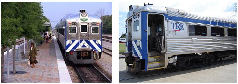 Trinity Railway Express "workhorse" Budd DMU's going to Vermont - Texas ...