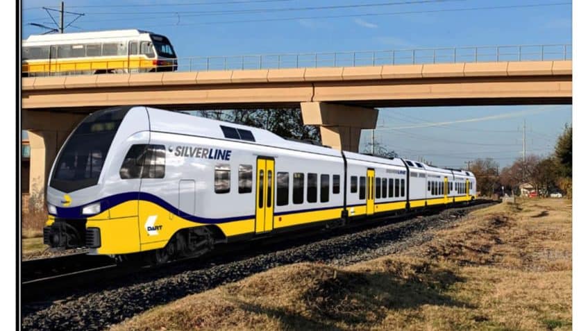 Sneak preview? DART’s new Cotton Belt train could be named SILVERLINE ...