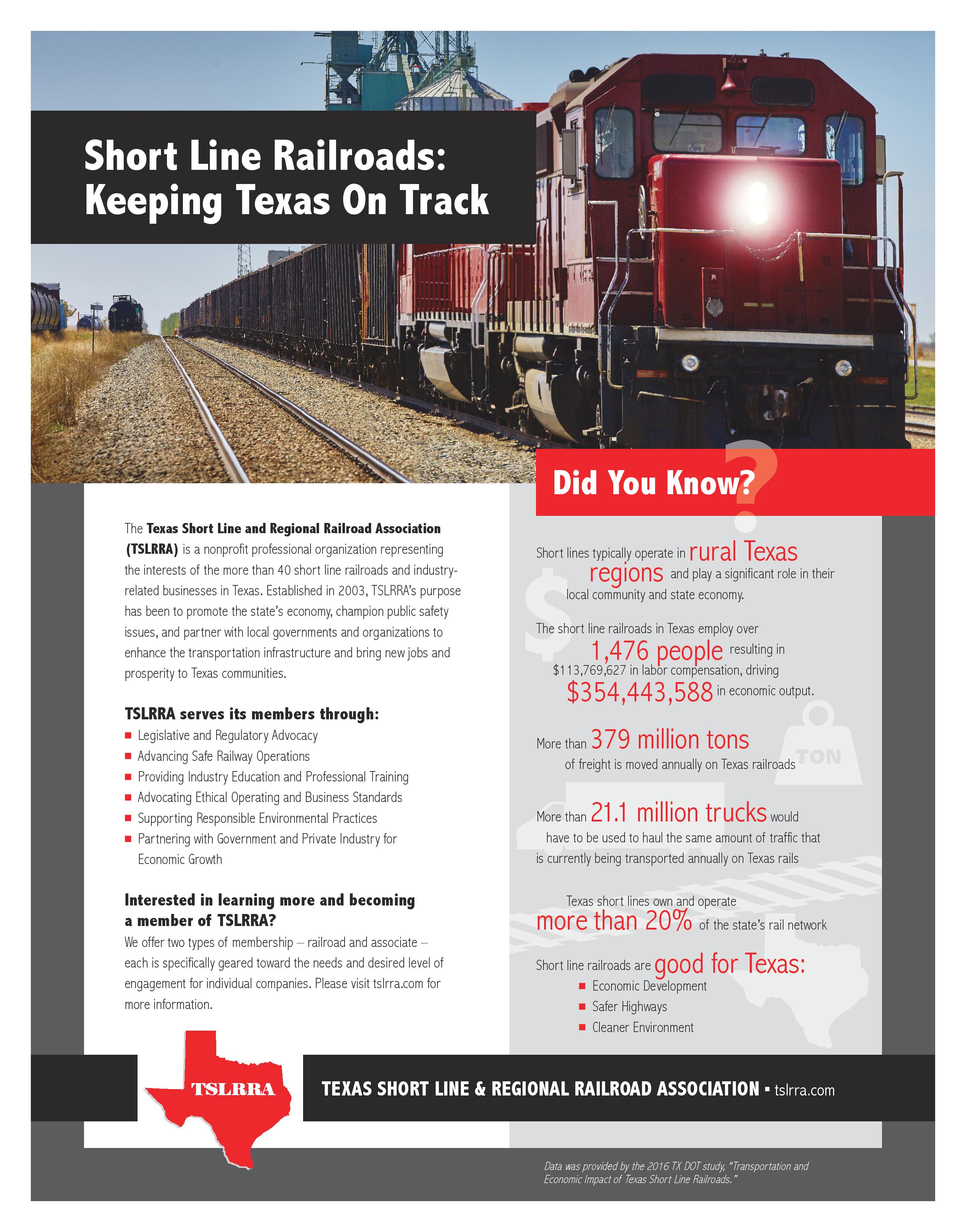 Short Lines get a Christmas gift: tax credit for infrastructure - Texas ...